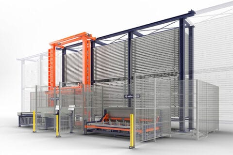 Sheet metal storage rack PM Spider - aalbers|farina