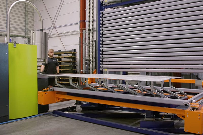 Automatic sheet warehouses | efficient storage from aalbers|farina